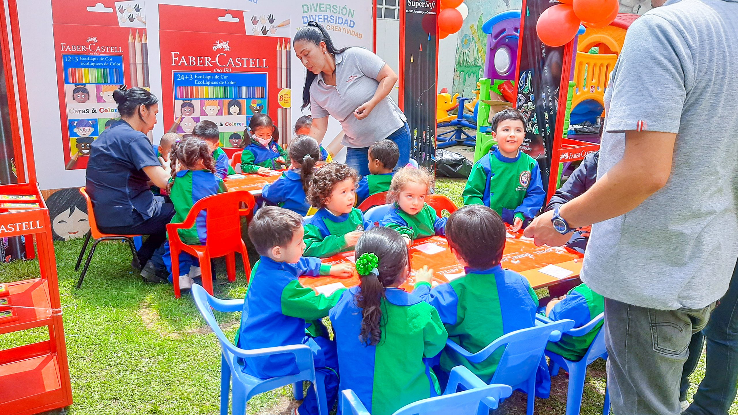 Actividad con Faber Castell – Construyendo con Gepetto